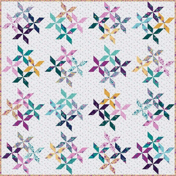 Gerri Robinson Spin Me Around Quilt Pattern | Riley Blake Designs Gerri Robinson Spin Me Around Quilt Pattern | Riley Blake Designs